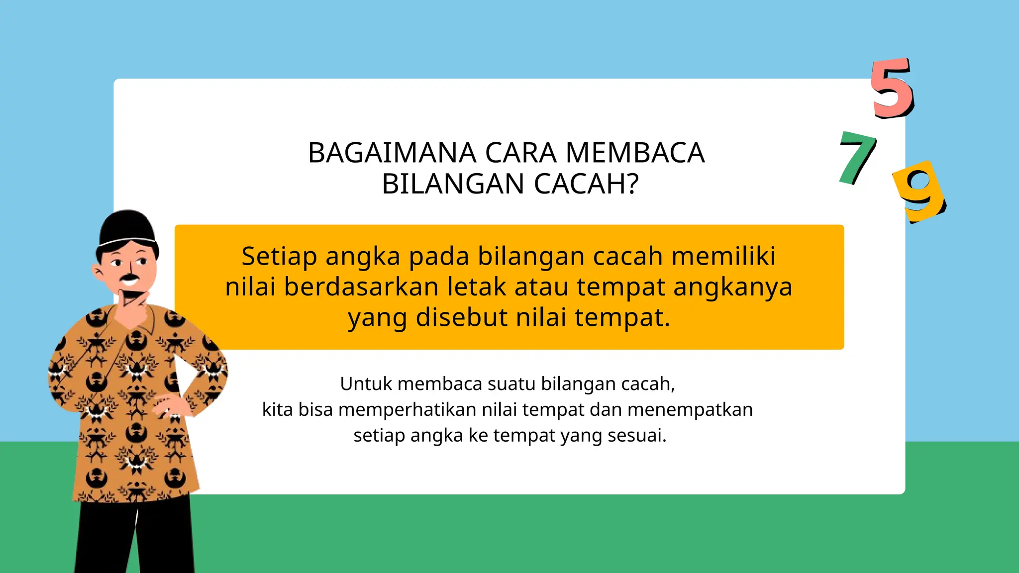 Presentasi Bilangan Cacah Desain Datar Biru Langit Kuning.pptx