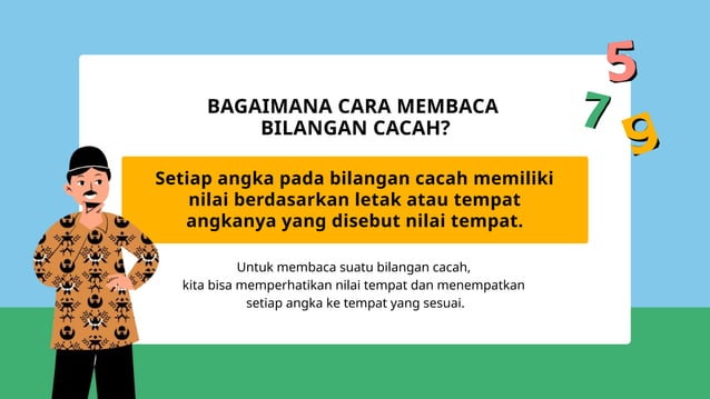 Presentasi Bilangan Cacah Desain Datar Biru Langit Kuning.pptx