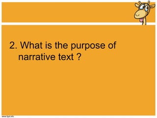 Narrative text | PPT