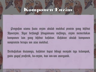 Enzim - Biology | PPT