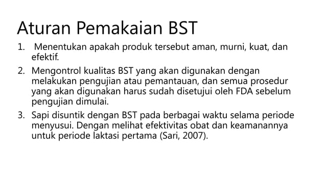 Presentasi biologi hormon bst | PPTX