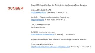 Presentasi biologi hormon bst | PPTX