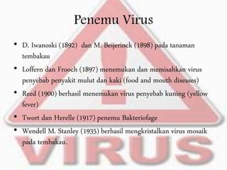 Presentasi Biologi Virus | PPTX