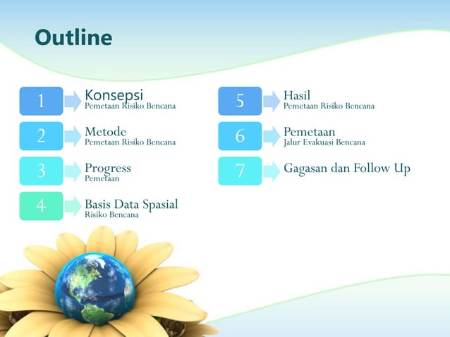 Disaster Risk Mapping Project, 2013, Bombana, Sulawesi Tenggara ...