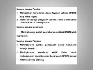 Presentasi bphtb | PPTX