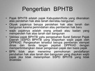 Presentasi bphtb | PPTX