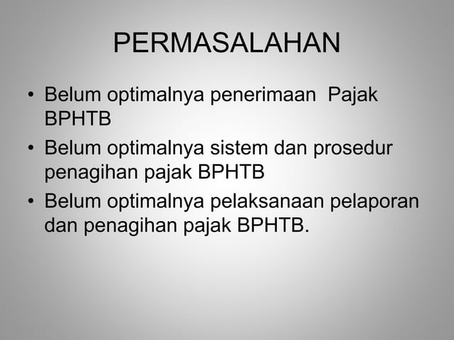 Presentasi bphtb | PPTX