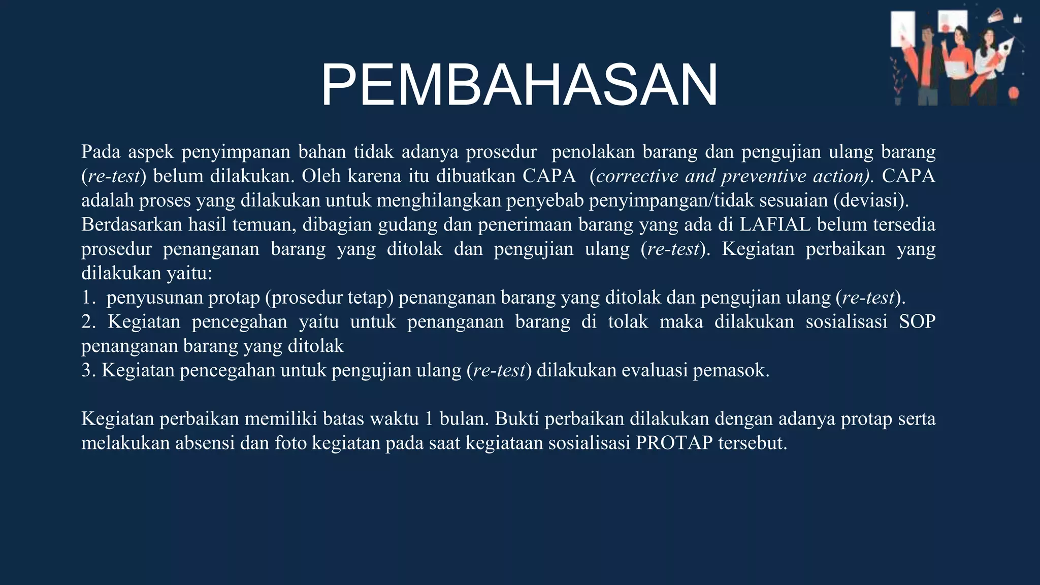 inspeksi diri (CAPA) industri | PPTX