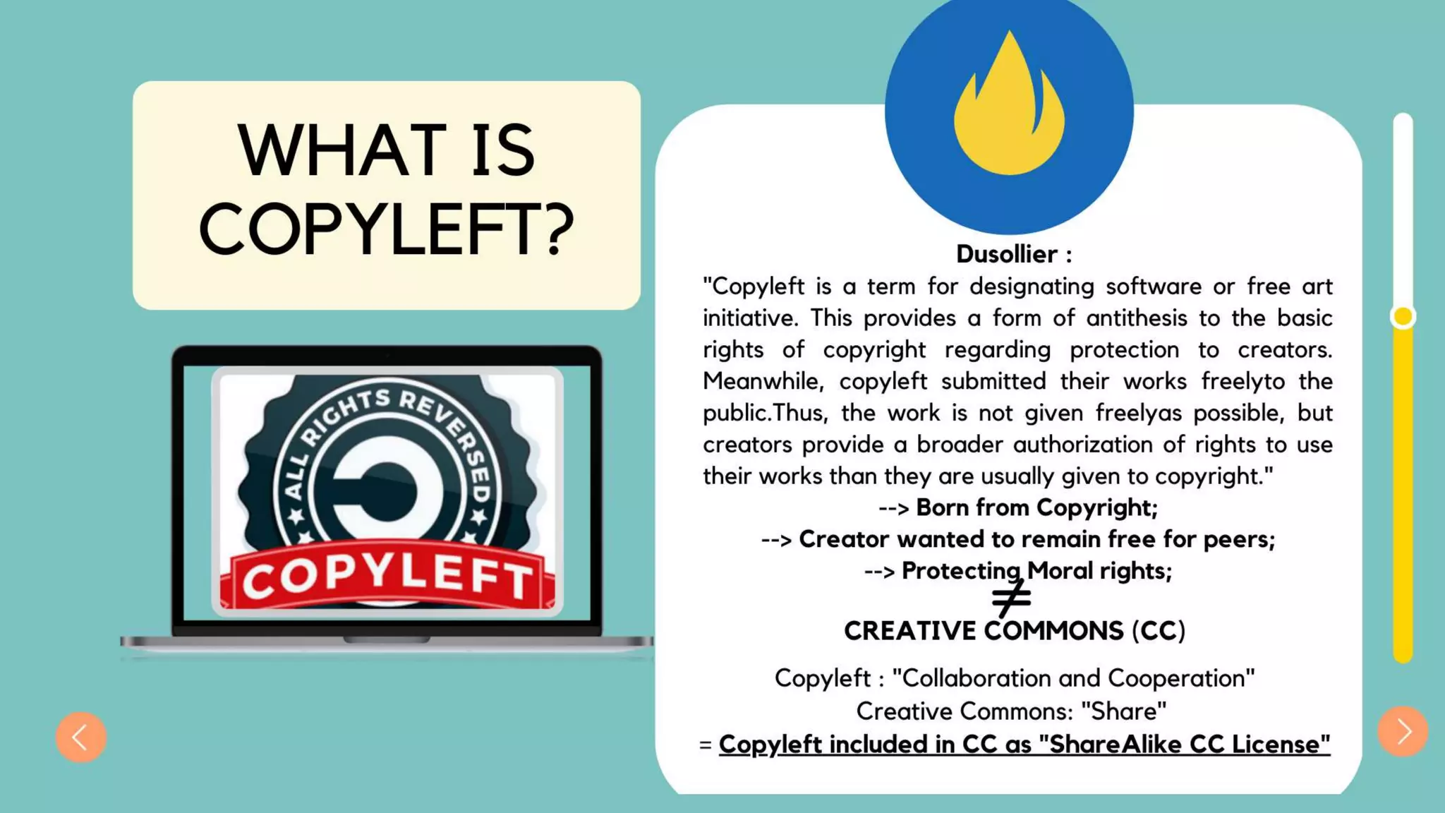 COPYRIGHT VS COPYLEFT | PPT
