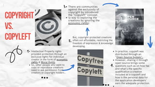 COPYRIGHT VS COPYLEFT | PPT