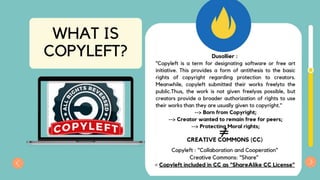 COPYRIGHT VS COPYLEFT | PPT