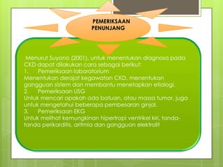 Presentasi ckd (gagal ginjal kronik) | PPTX