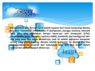 Presentasi cloud computing | PPTX