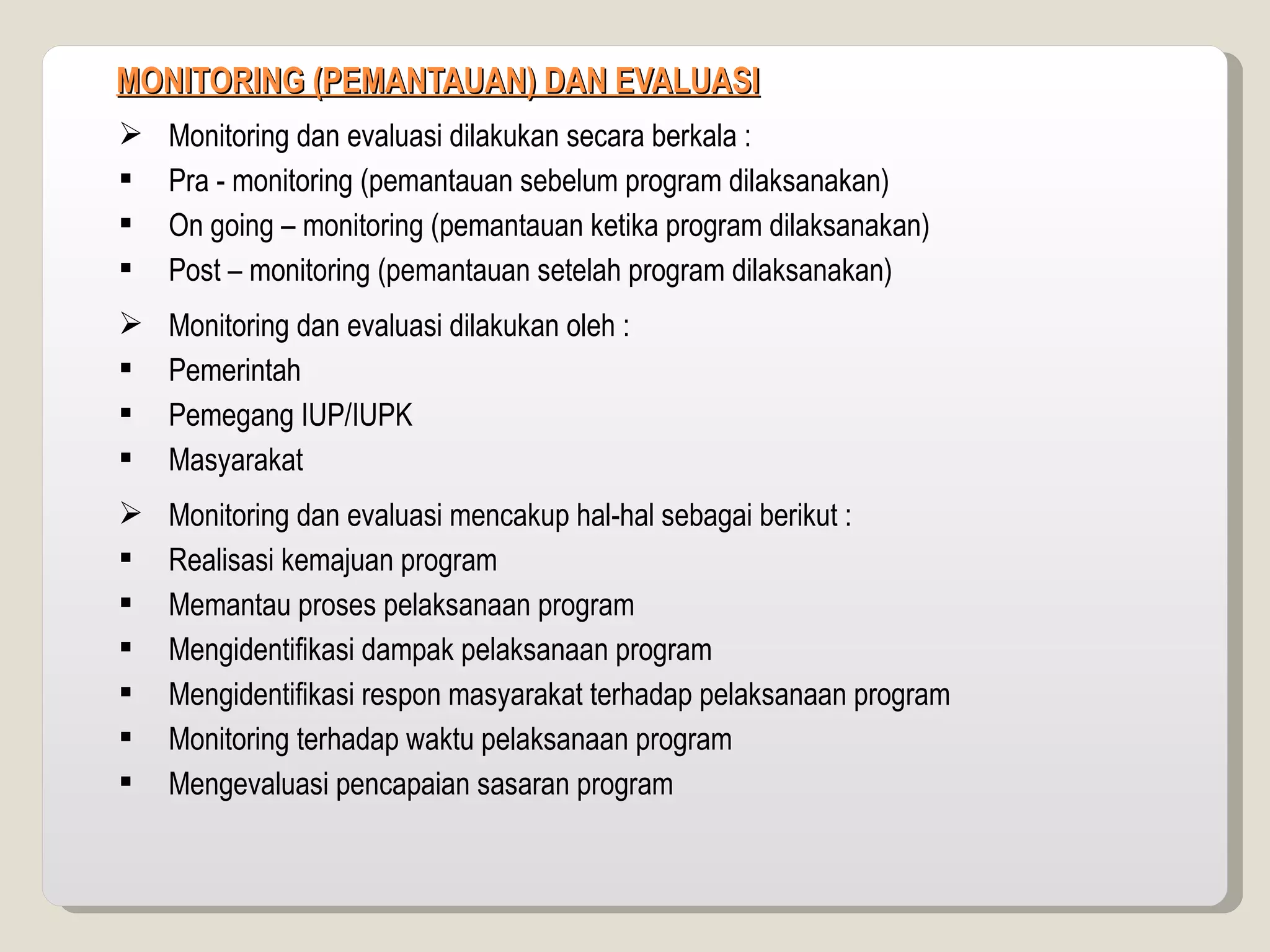 Presentasi comdev karbindo | PPT