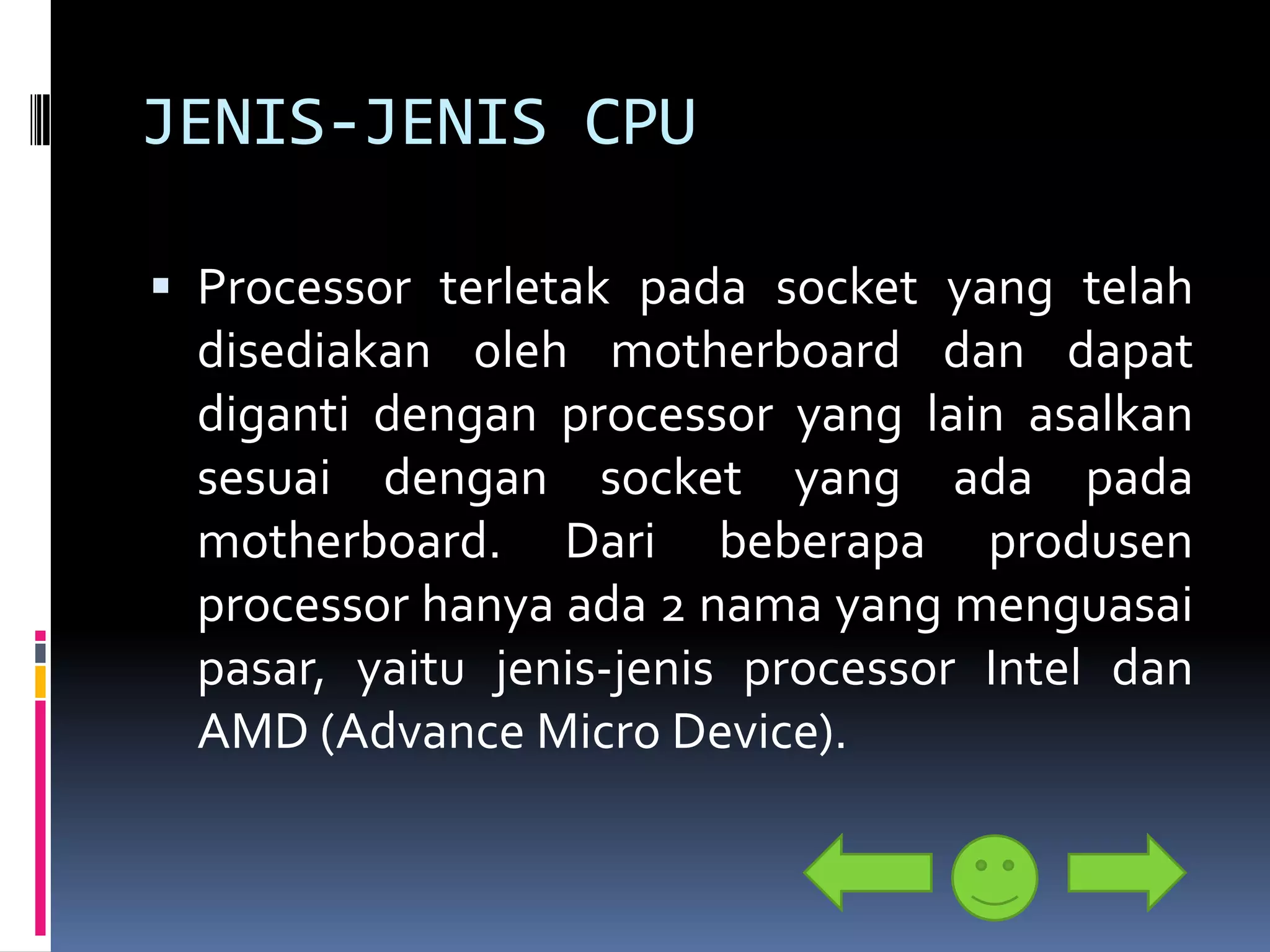Presentasi CPU | PPTX