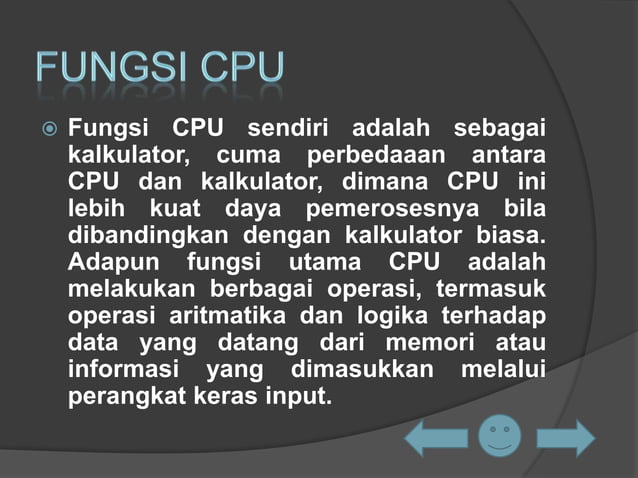 Presentasi CPU | PPTX