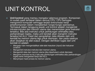 Presentasi CPU | PPTX