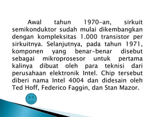 Presentasi CPU | PPTX