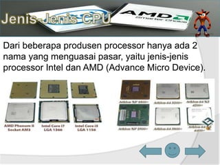 Presentasi seputar CPU | PPTX