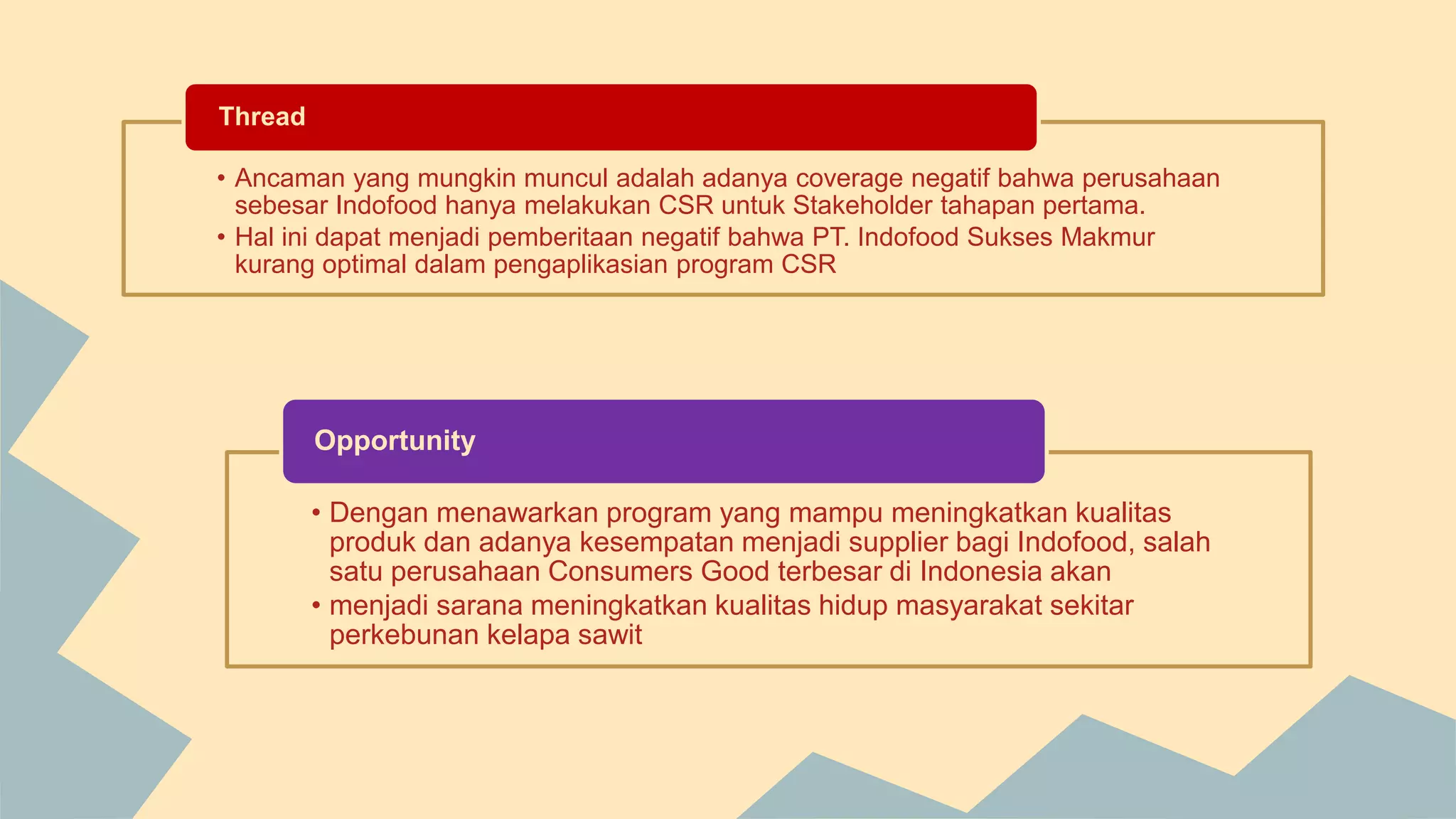 Presentation for CSR Proposal P&G Indonesia | PPTX
