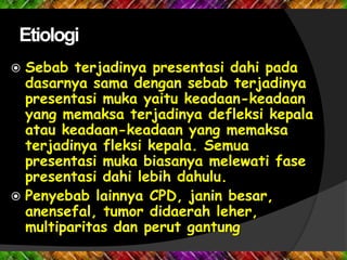 Presentasi dahi | PPTX