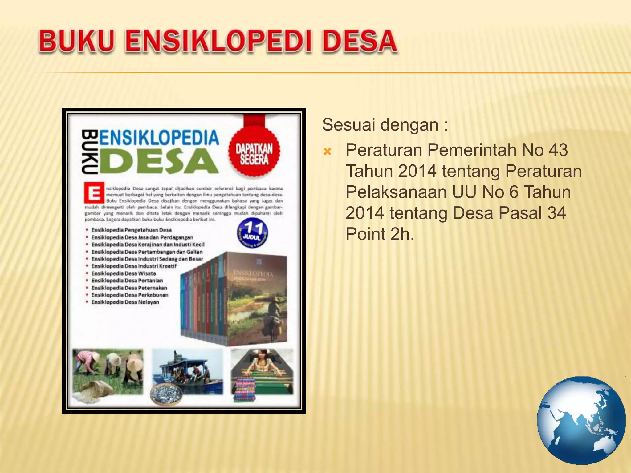 Presentasi dana desa | PPTX