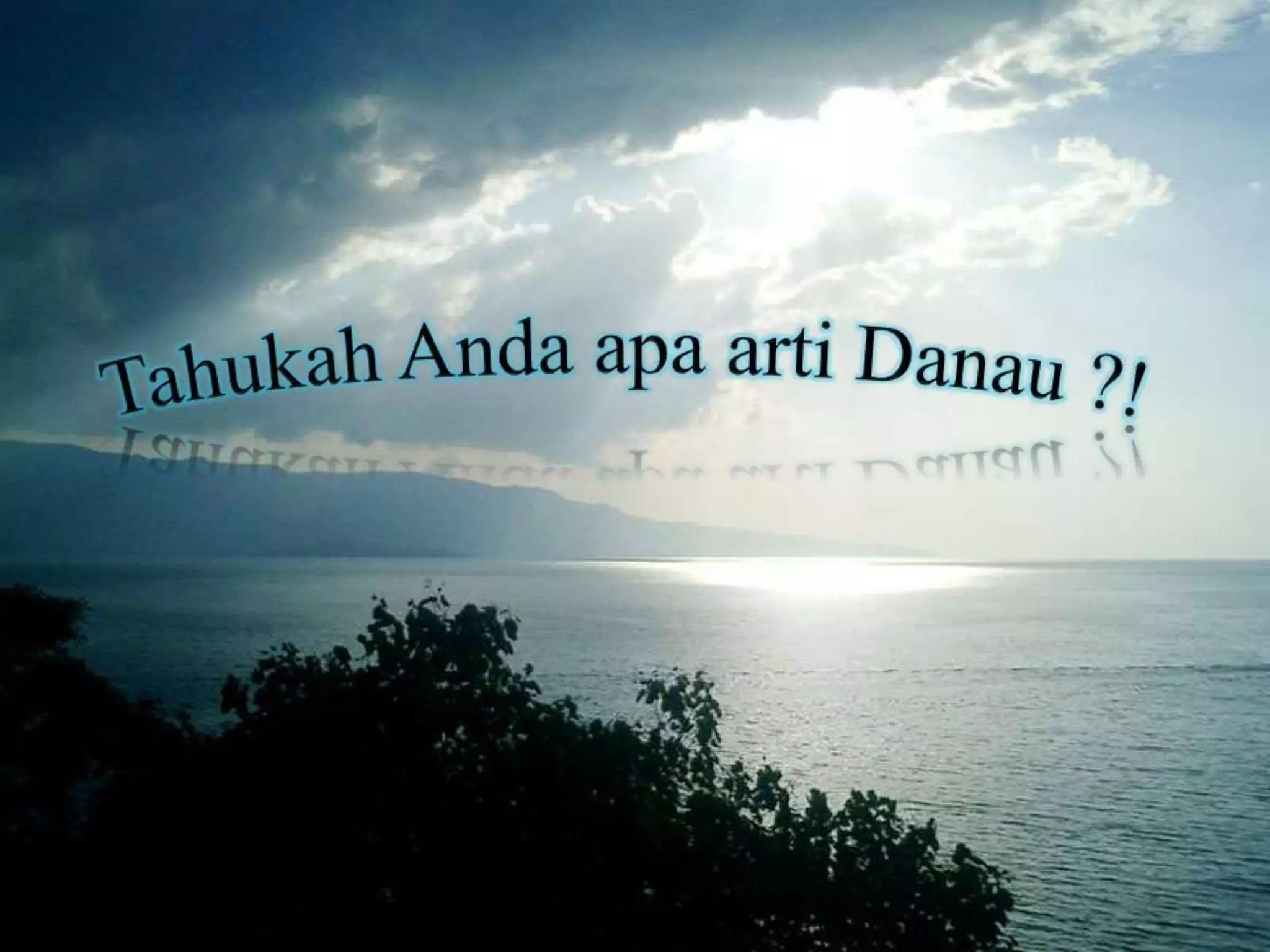 JENIS -JENIS DANAU | PPTX