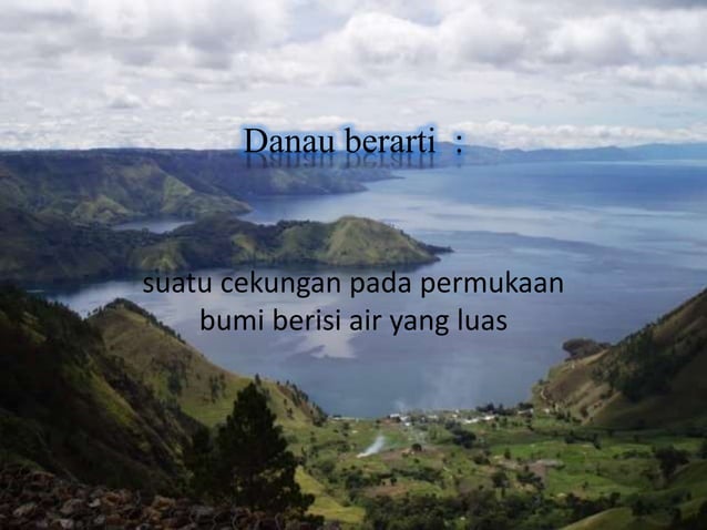 JENIS -JENIS DANAU | PPT