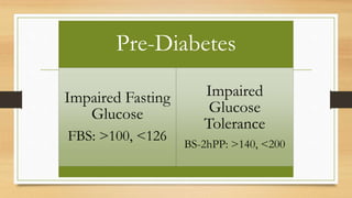 Presentasi Diabetes Mellitus dan pencegahannya | PPT