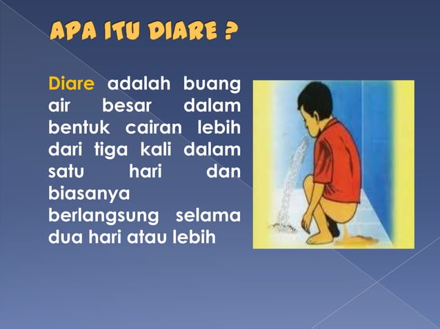 Presentasi diare anak | PPTX