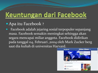 Presentasi: Facebook | PPT