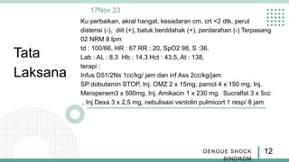 presentasi dengue shock syndrome by dr. Ivan Sp.A | PPTX