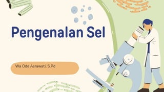 Presentasi Edukasi Menjelajahi Sel Secara Detail Gambaran Tangan Gaya ...