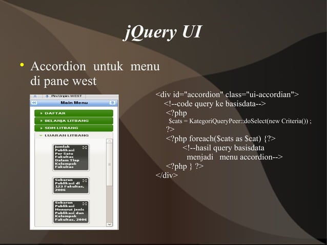 Desain Dashboard Berbasis Web dengan Platform Opensource | PPT