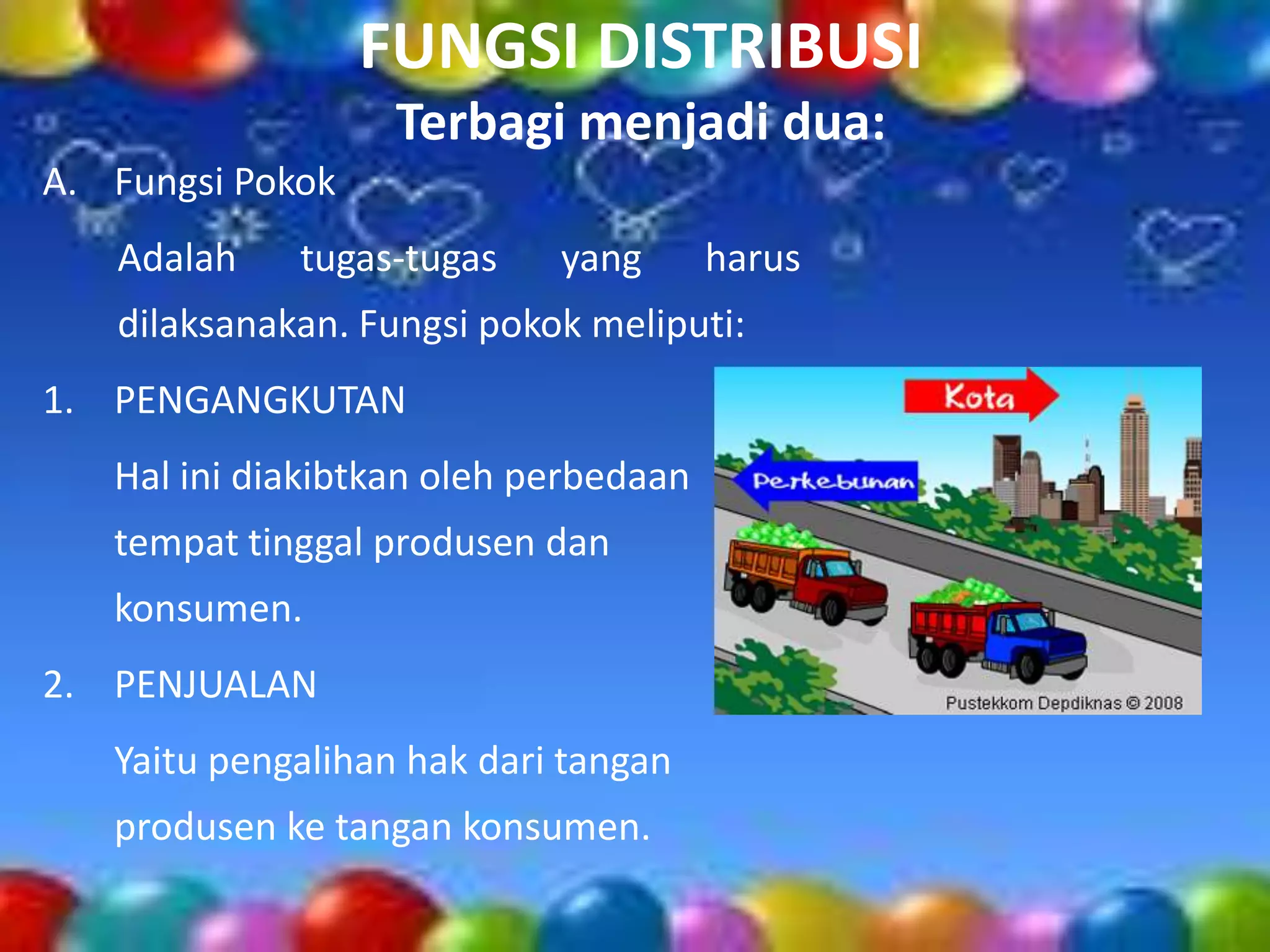 Presentasi ekonomi tentang distribusi | PPTX