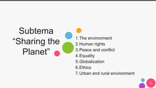 Eksplorasi Tema “Sharing the Planet” di Kelas Indonesian B | PDF
