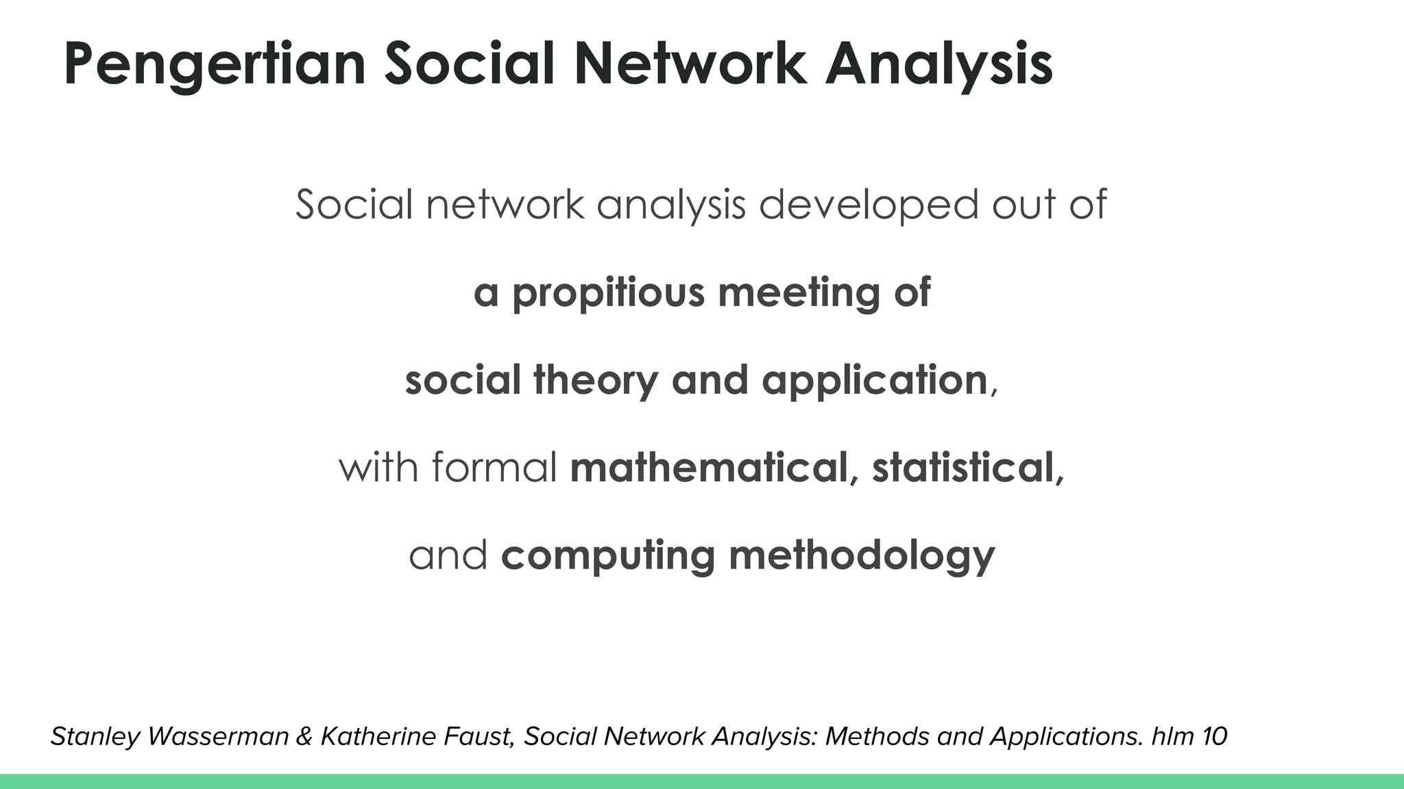 Mengenal Social Network Analysis - Episode 1 | PPTX