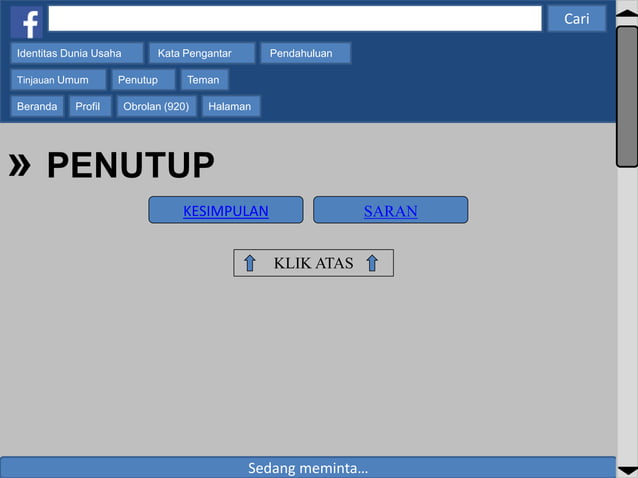 Contoh Power Point Presentasi PKL | PPTX