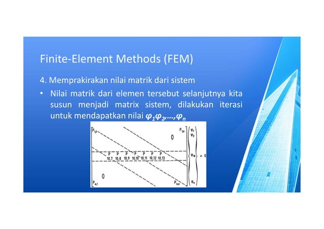 Finite Element Method (Metode Elemen Hingga) | PDF