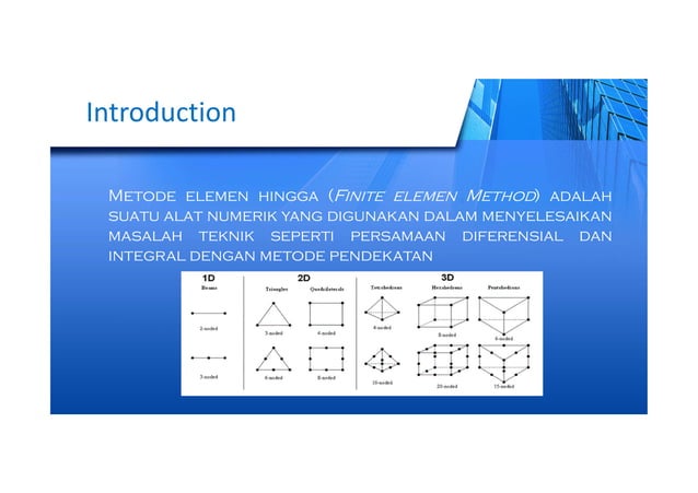 Finite Element Method (Metode Elemen Hingga) | PDF