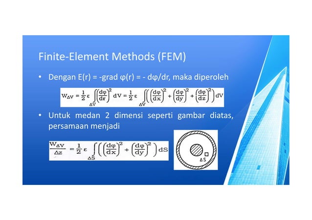 Finite Element Method (Metode Elemen Hingga) | PDF