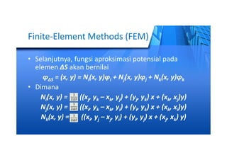 Finite Element Method (Metode Elemen Hingga) | PDF