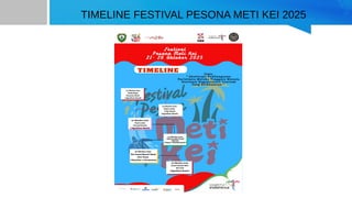 PRESENTASI FESTIVAL PESONA METI KEI 2025.pptx