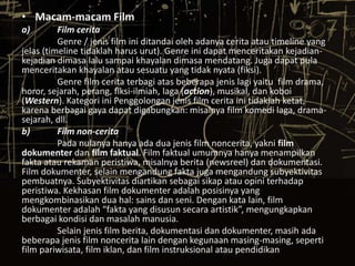 Pengertian Film dan penjelasannya | PPTX