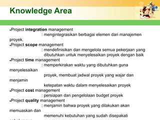 Manajemen proyek TI | PPTX