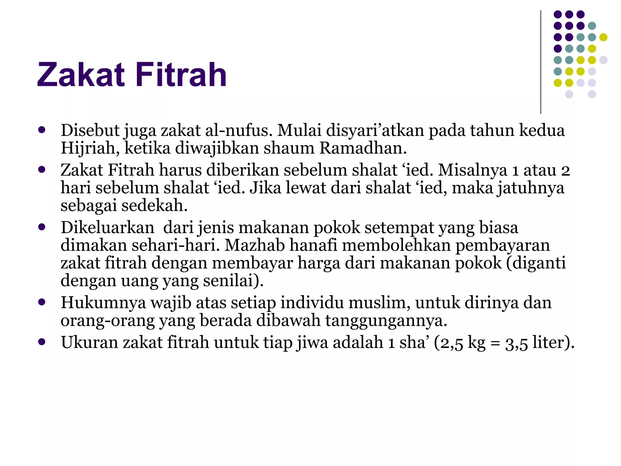 Presentasi Fiqh Zakat | PPS