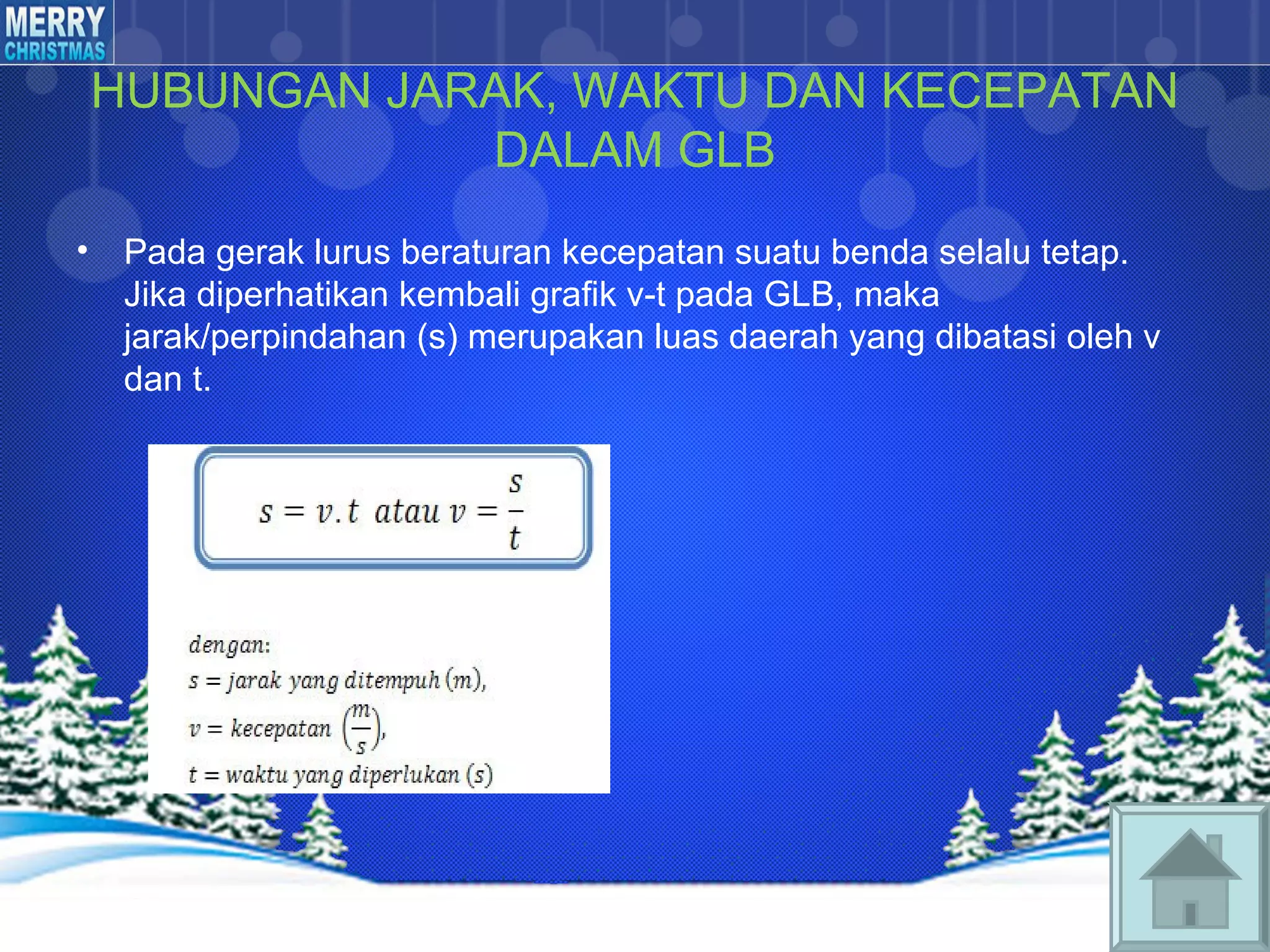 Fisika Gerak Lurus Beraturan | PPT
