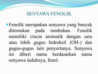 Presentasi fistum kelompok 4 etilen dan fenolik | PPTX