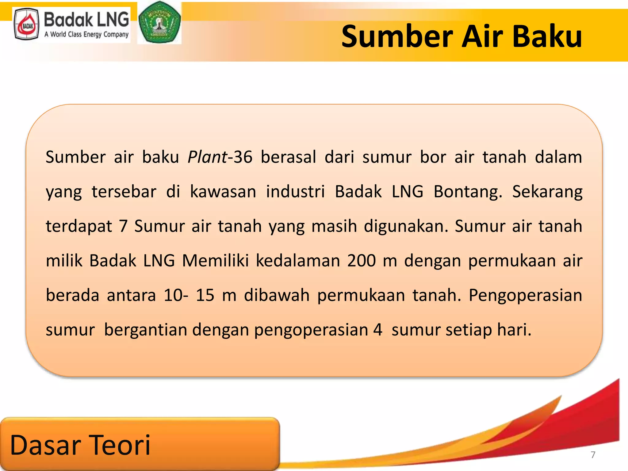 Tugas khusus Cut in PT.Badak LNG | PPTX