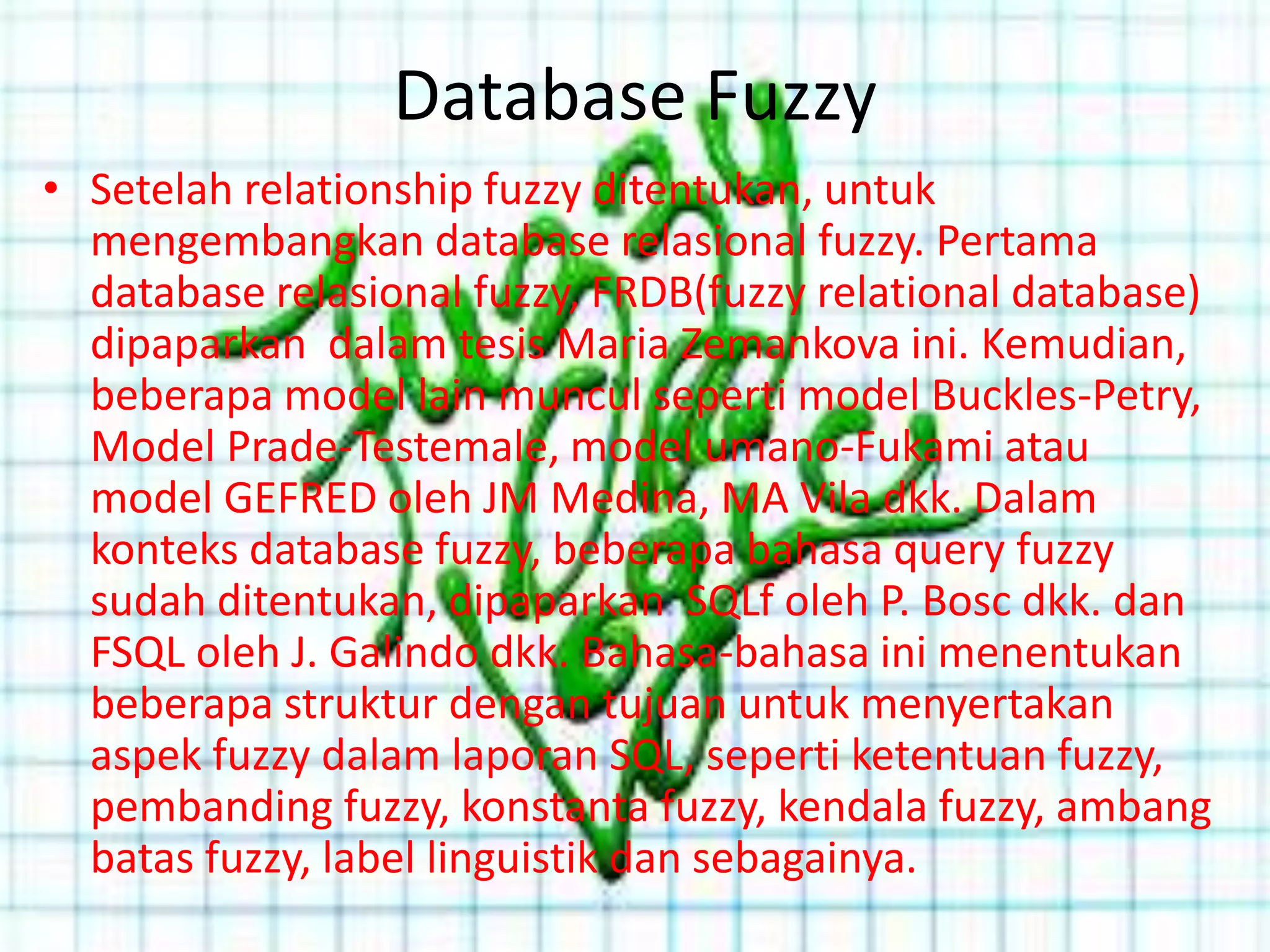 Presentasi fuzzy logic (Logika Fuzzy) | PPTX